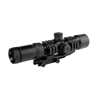 China 1.5-5X40BE schokbestendige tri-Verlichting Tactisch de Jachtwerkingsgebied Mil-Dot Reticle Te koop