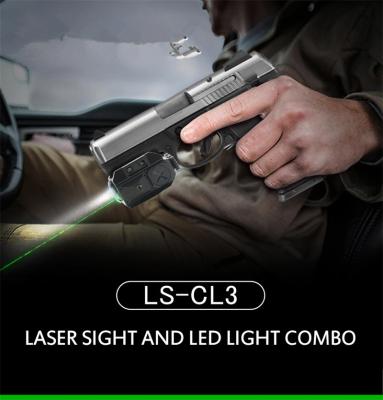 Cina Torcia elettrica tattica montabile militare di CR123A 3V con il laser di Red Green in vendita