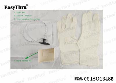 Cina Catetere di aspirazione monouso non tossico, Fr6 Fr18 PVC tubo nasofaringea in vendita