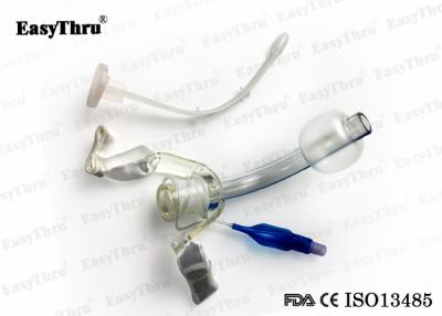 Cina Tracheotomia del tubo endotracheale monouso non tossico con manette in vendita