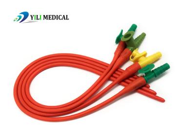 Cina Catetere di aspirazione monouso in gomma lattice colore rosso pratico F5-F14 in vendita