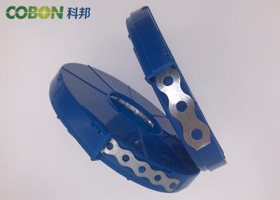 中国 穴によって電流を通される版が付いている単一の側面ブラケットの金属の固定バンド 販売のため