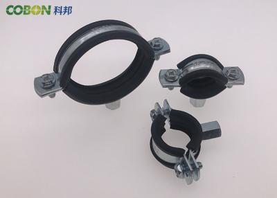 中国 鋼管をめっきする亜鉛を磨く鋳鉄のパイプ・クランプはM8+10ナットISO9001を締め金で止めます 販売のため