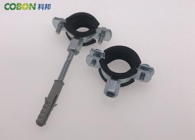 中国 EPDMのゴム製亜鉛が付いている溶接のタイプ鋳鉄のパイプ・クランプは鋼鉄をめっきしました 販売のため