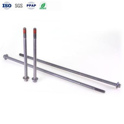 Alloy Steel Automobile Fasteners Grade 10.9 Hexagonal Flange Bolt Electroplated