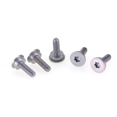 Plum Blossom Groove Step Screw Grade 10.9 Stainless Steel Fasteners Flat Head