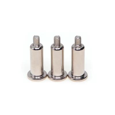 Custom M3 X 25 Step Shoulder Screws Stainless Steel Bolts Cross Slot Thin Flat