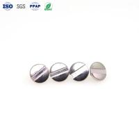 Quality M1.4 X 2 Decorative Screw Stainless Steel Thin Slotted Round Head Screws Polishing Small for sale