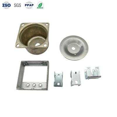 China Customizable Sizes Bracket Stamping with 100% Inspection Before Delivery and Ra: 3.2-0.1 Surface Roughness for Decorative Metal Fence Panels for sale