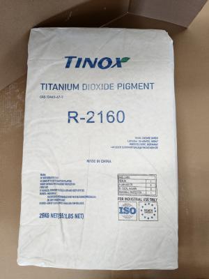 China TINOX Titaniumdioxide Uitstekende glans en witheid Pigment R-2160 Te koop
