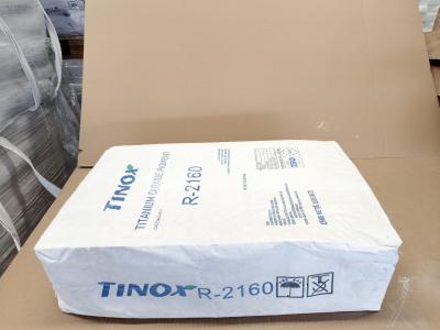 China TINOX Titaniumdioxide Uitstekende glans en witheid Pigment R-2160 Te koop