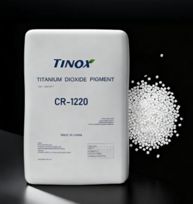 China TINOX CR-1220 Chloride Process Titanium Dioxide High Performance Rutile Pigment with TiO2 Content ≥96% and Rutile Content ≥99.5% for Plastic Applications for sale