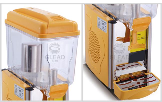 Commercial Single Cold Stirring Juice Machine Hot Sale Table Top Juicer Cooler Machine