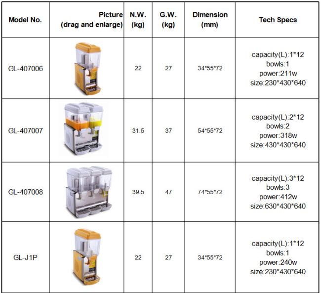 Commercial Single Cold Stirring Juice Machine Hot Sale Table Top Juicer Cooler Machine