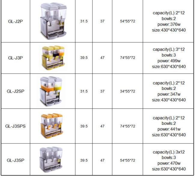 Commercial Single Cold Stirring Juice Machine Hot Sale Table Top Juicer Cooler Machine