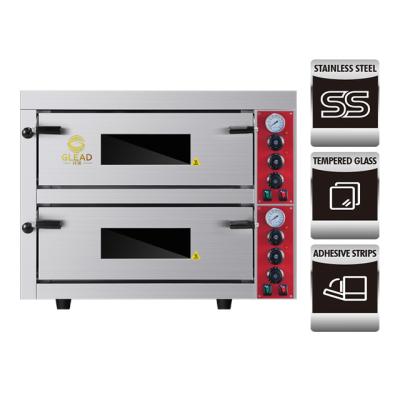 중국 Heavy Duty Commercial Baking Oven 9kW Temperature Range 115KG Net Weight 판매용