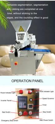 Chine Efficiency Stainless Steel 304 Bakery Production Line Continuous Dough Divider 380V 50HZ Voltage à vendre