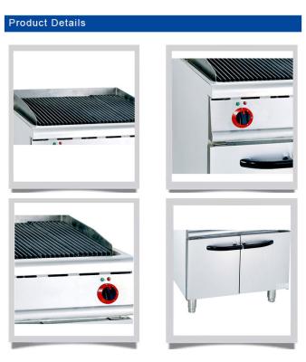 Chine 126Kg Stainless Steel Gas Grill With Cabinet LPG/NG Connection R13/4 Efficiency Model GL RH à vendre