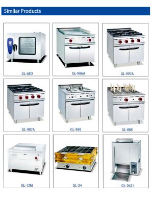 Chine 126Kg Stainless Steel Gas Grill With Cabinet LPG/NG Connection R13/4 Efficiency Model GL RH à vendre