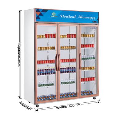 Κίνα Stainless Steel Beverage Display Cooler 210L Capacity Restaurant Cooling Equipment προς πώληση