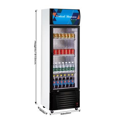 Κίνα Stainless Steel Beverage Display Cooler 220W 680L Capacity for Restaurant Cooling προς πώληση