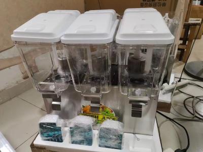 Κίνα 48L Capacity Juice Dispenser Refrigerator 220V Cooling Equipment for Yellow Kitchen προς πώληση