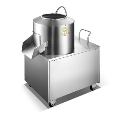 중국 Stainless Steel Commercial Hotel Potato Peeling Machine 80KG Capacity 150min/r Rotation Speed 판매용