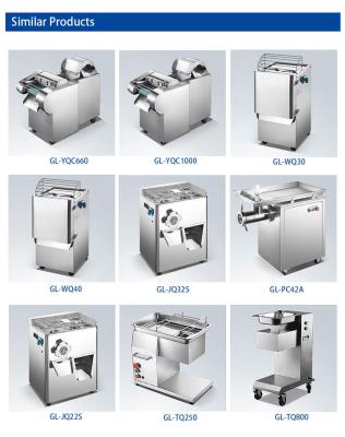 Κίνα Capacity Commercial Cooking Equipment 1000KG/H Stainless Steel Vegetable Cutter 1.5kw Power Supply προς πώληση