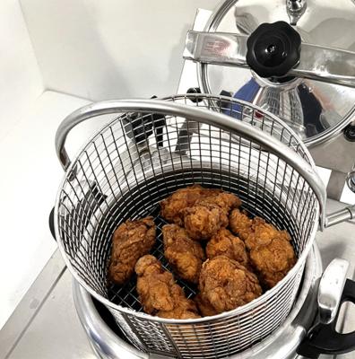 Κίνα 16L Capacity Fried Chicken Stove 3 Kw Power Commercial Hotel Equipment Electric Heating Panel προς πώληση