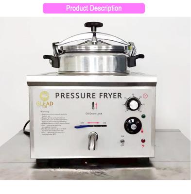 Κίνα 3Kw Power Commercial Electric Fried Chicken Stove 16L Capacity 21 Kg N.W Hotel Equipment προς πώληση