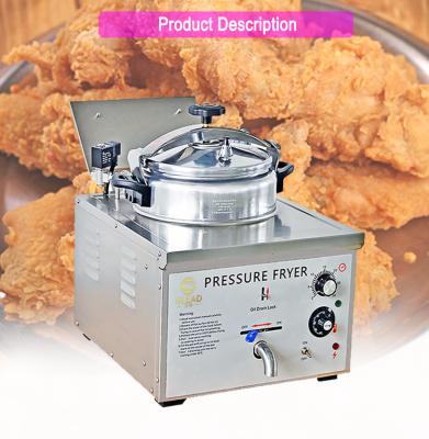 Κίνα 3Kw Power Commercial Electric Fried Chicken Stove 16L Capacity 21 Kg N.W Hotel Equipment προς πώληση