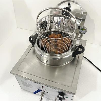 Κίνα 3Kw Power Commercial Electric Fried Chicken Stove 16L Capacity 21 Kg N.W Hotel Equipment προς πώληση