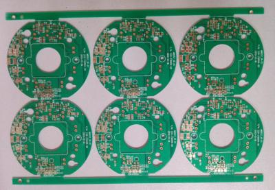 China El doble echó a un lado diseño del PWB de la aduana del oro de la inmersión de la placa de circuito del PWB FR4 en venta