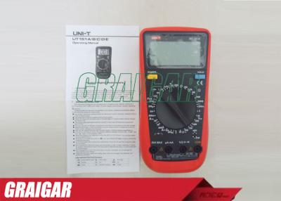 Cina Protezione multifunzionale tenuta in mano moderna di sovraccarico del multimetro di Digital UT151A in vendita
