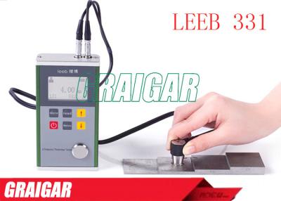 中国 Leeb331 NDT の器械の金属の箱が付いている超音波壁の厚さゲージ 販売のため