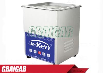 Cina mini corrente alternata Ultrasonica del pulitore del rasoio delle attrezzature per la pulizia 80w in vendita