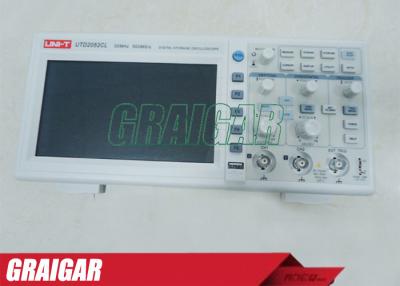 Китай Измеряющий прибор 2 UTD2052CL электронный направляет осциллографы 50mhz 500ms/s цифрового хранения продается