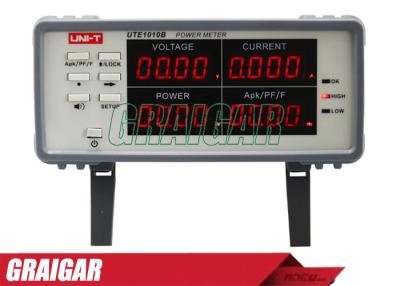 Cina Analizzatore 3000w di RMS di fattore di potenza del misuratore di potenza di UTE1010B Digital vero in vendita