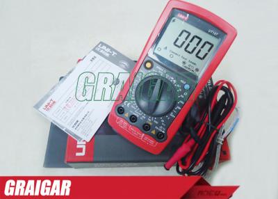 Cina Tester elettrico automobilistico tenuto in mano della corrente di tensione dei tester Ac/Dc degli strumenti della prova UT107 in vendita