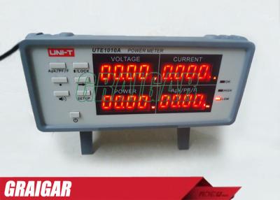 中国 UTE1010A の電気器械の単位のデジタル力メートル本当 Rms の力率の検光子 販売のため