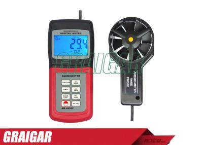 Cina Anemometro della scala di Beaufort di velocità dello strumento C dell'analizzatore del tester di velocità del vento del flusso d'aria di AM4836V in vendita