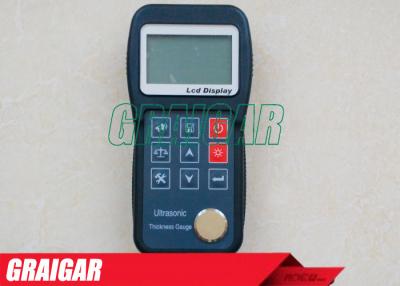 中国 高リゾリューションの超音波厚さゲージ 2 ポイント口径測定の白いバックライト NDT310 販売のため