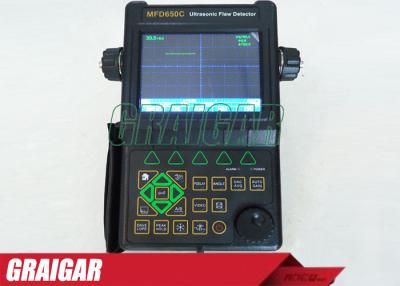 Cina Collegamenti ultrasonici portatili BNC o LEMO del trasduttore dell'apparecchiatura di collaudo di NDT del rivelatore del difetto di Digital in vendita