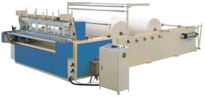 Cina Carta igienica laminata automatica che fa macchina, 3 in 1 macchina di riavvolgimento del rotolo in vendita
