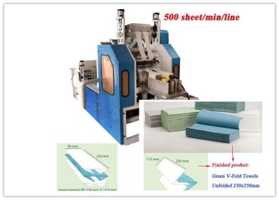 Cina Asciugamano di carta laminato di goffratura che fa macchina, stampatrice dell'asciugamano di due volte in vendita