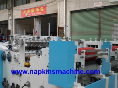 Cina Macchina di taglio del rotolo enorme del tessuto di rendimento elevato e macchina costante di riavvolgimento in vendita