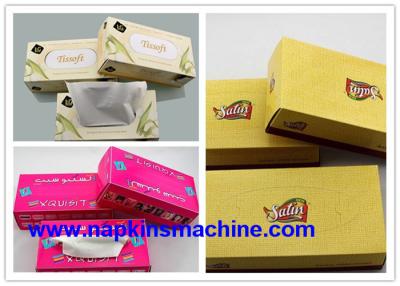 中国 Promotional Tissue Boxesadvertising cube box tissue/cubic box tissue 販売のため