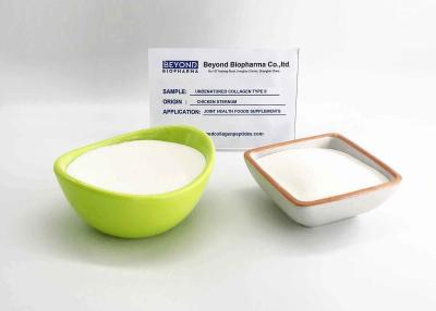 China Tipo Undenatured colagênio da cartilagem da galinha de Ii que contém o tipo nativo colagênio de ii para o alimento e a bebida à venda