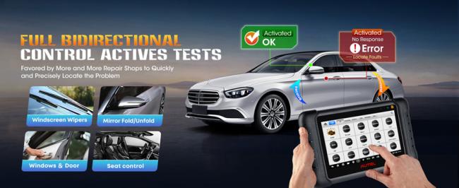 AUTEL MaxiDAS DS808S-TS Diagnostic Tool with Advanced ECU Coding & TPMS Service