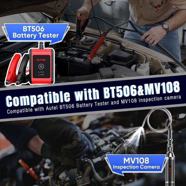 Autel MaxiCOM MK808Z-BT Bi-Directional Diagnostic Scanner